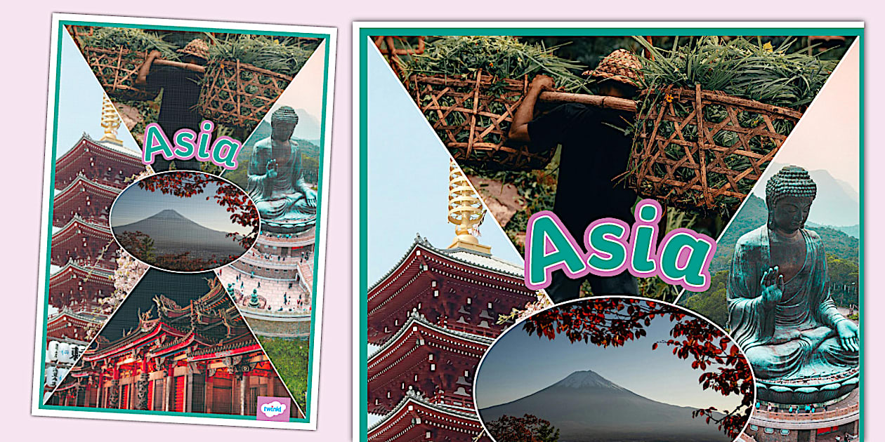Asia Photo Display Poster (ティーチャーメイド)