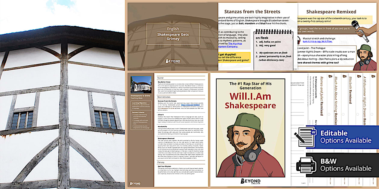 Shakespearean Language Lesson | Shakespeare & Grime | Beyond