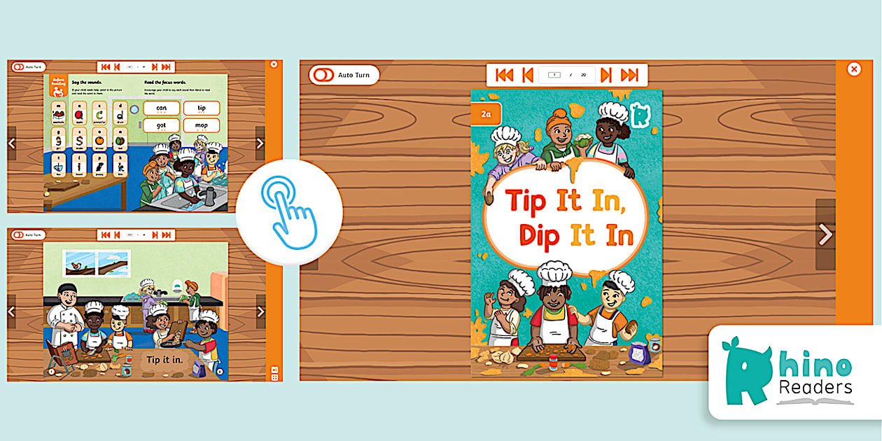 * NEW * Level 2a Reading Scheme Book: Tip It In, Dip It In