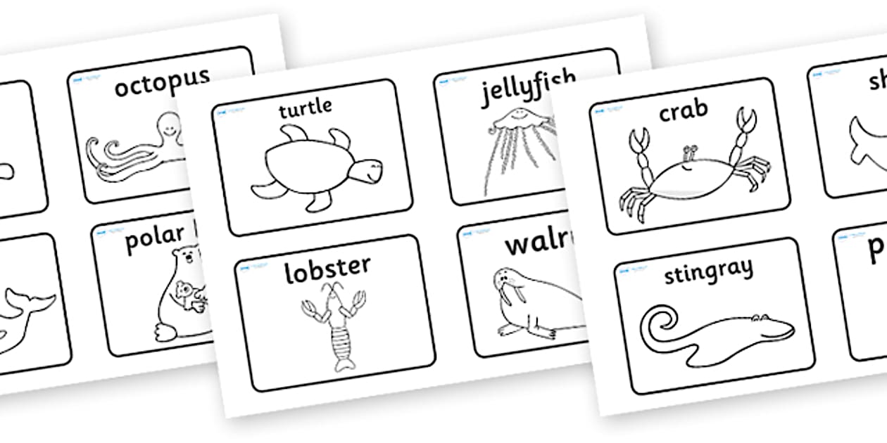 Story Sequencing (4 per A4) to Support Teaching on Commotion In The Ocean