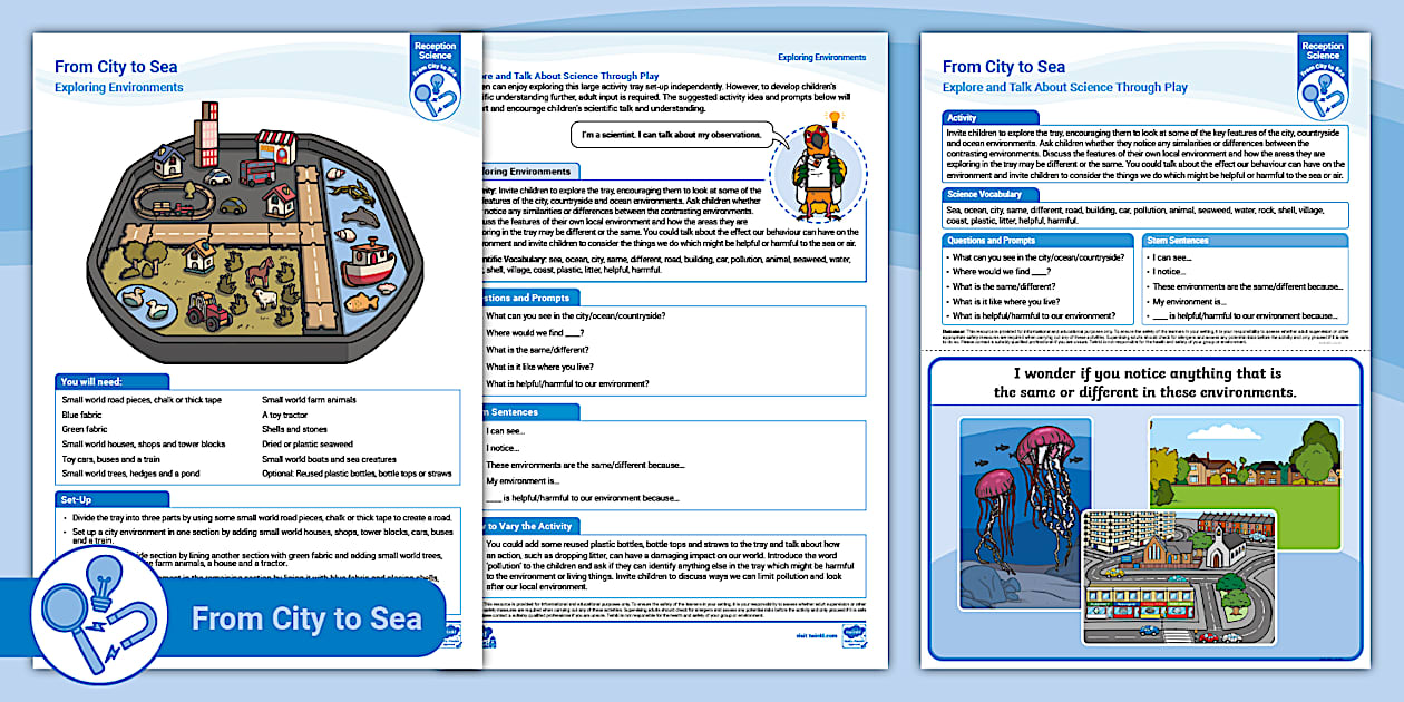 From City to Sea Exploring Environments (White Rose Science)