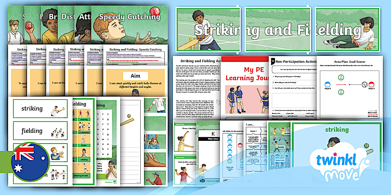 Move PE Year 6 Striking and Fielding Unit Pack - Twinkl