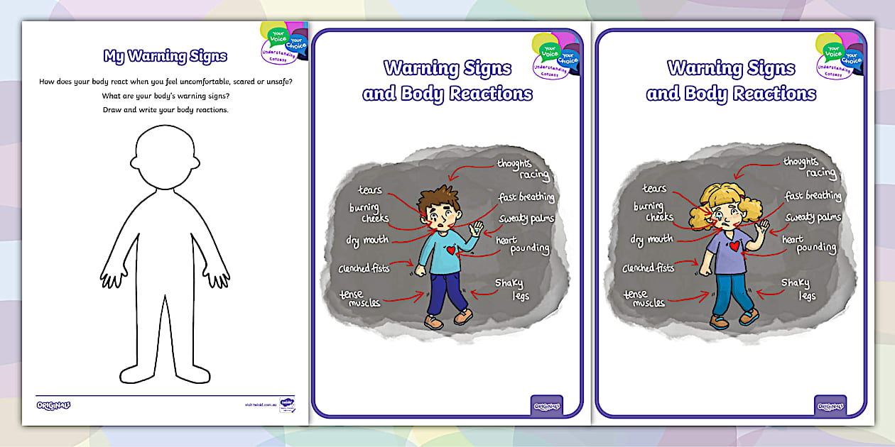 Your Voice, Your Choice: Consent – My Warning Signs Activity