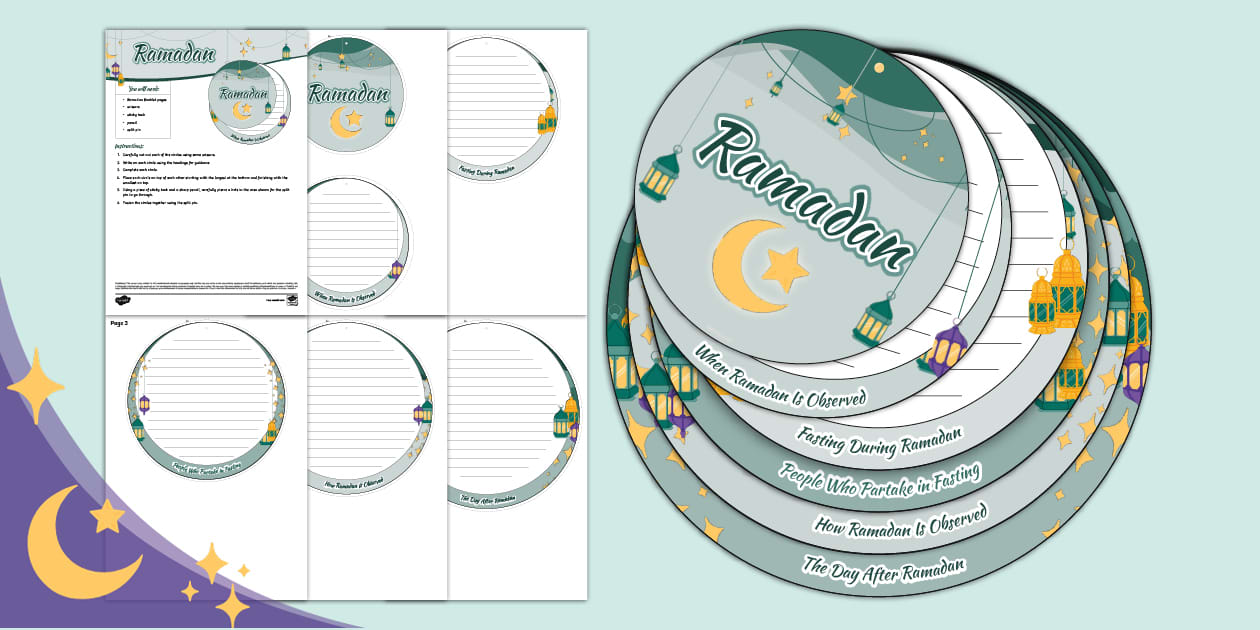 Ramadan Circles Booklet - Twinkl Religion (teacher made)