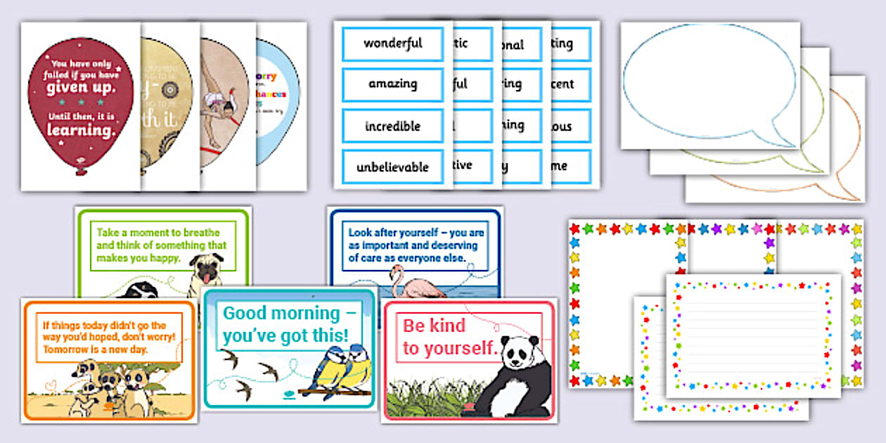 OSHC Wall Of Positivity Display Pack | Australia - Twinkl