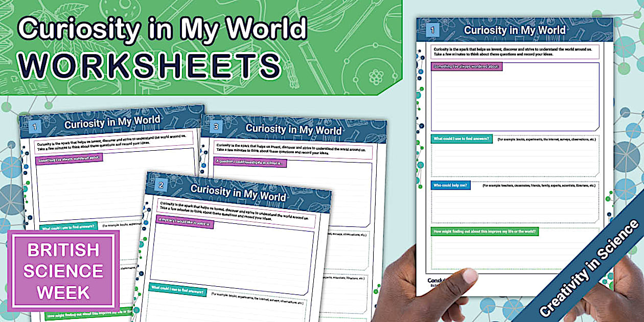 Curiosity in My World Worksheets