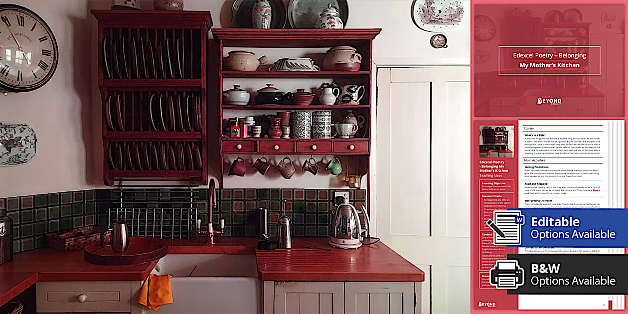 My Mother's Kitchen Lesson Pack (teacher made) - Twinkl