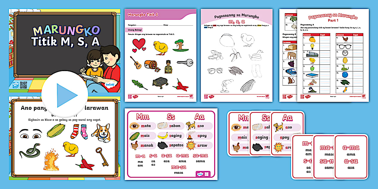 Marungko Titik S Resource Pack | Philippines | Twinkl