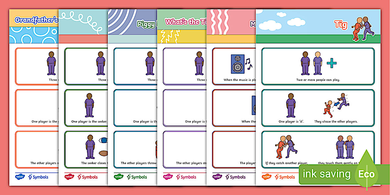 Twinkl Symbols: Games Visuals for Social Skills - Twinkl