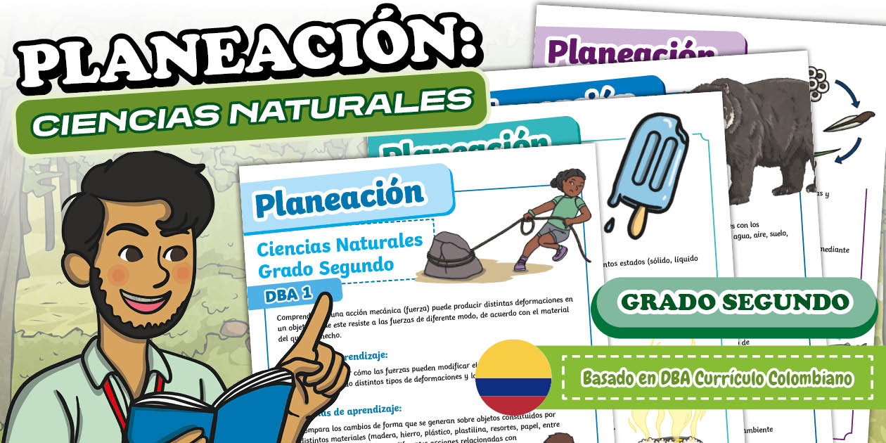 Guía Planificación Docente - Ciencias Naturales - Colombia