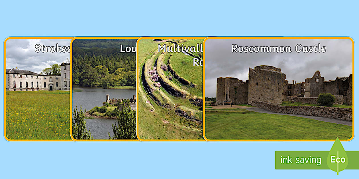 Roscommon, Republic of Ireland Photo Pack - Twinkl