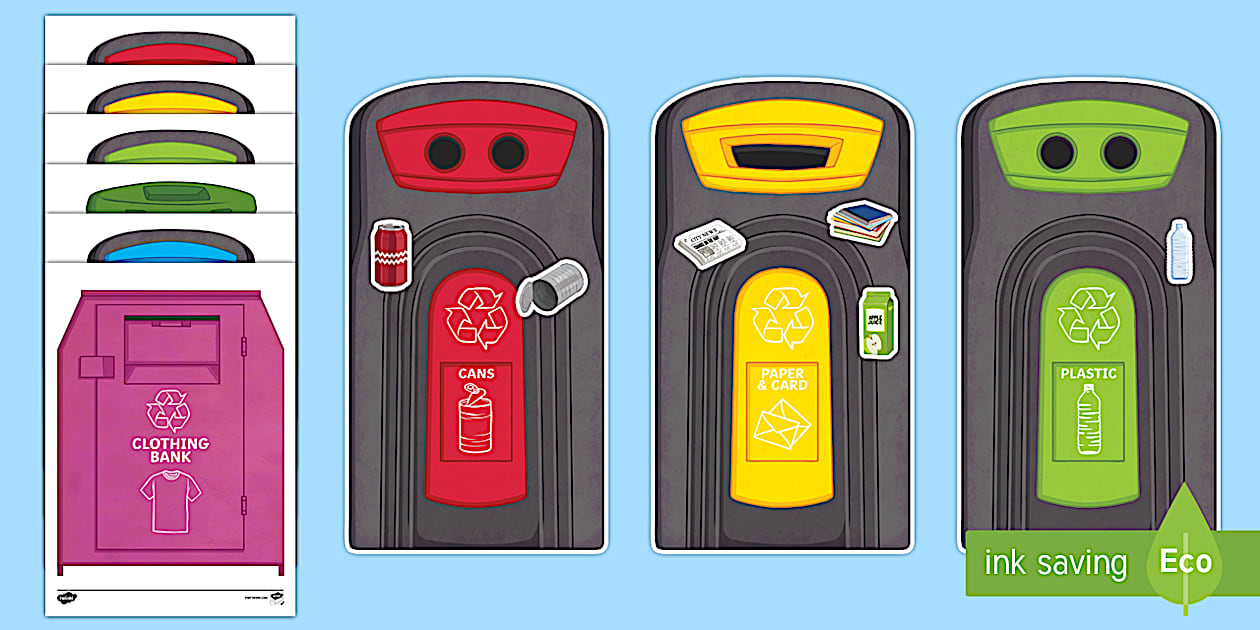 Editable Workstation Pack: Recycling Activity Pack - Twinkl