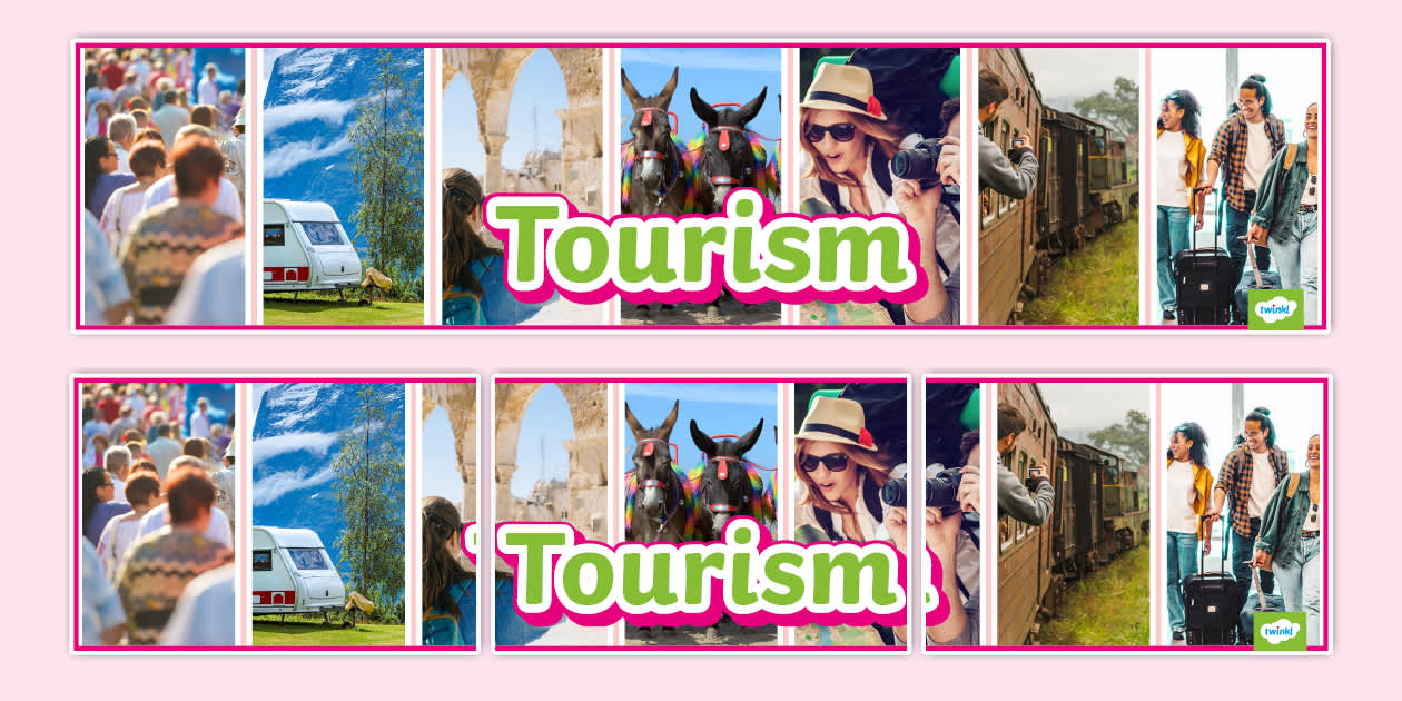Tourism Photo Display Banner (teacher made) - Twinkl