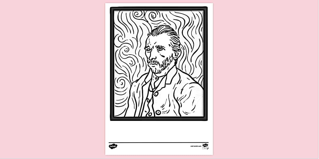 Fine Art Colouring Page | Colouring Sheets (teacher made)