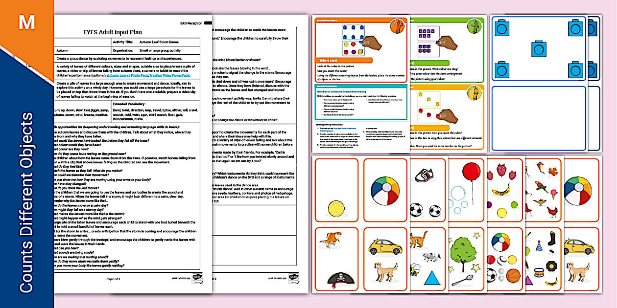 EYFS Maths: Mixed-Up Group Counting Adult Input Plan