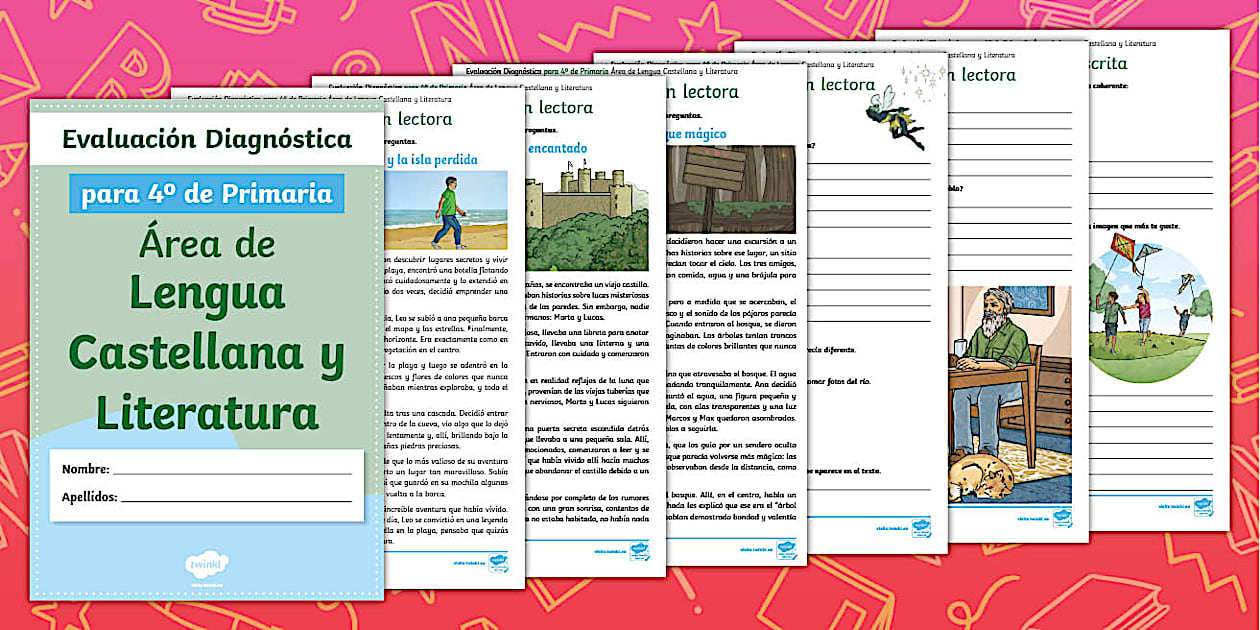 Evaluación diagnóstica: Lengua Castellana - 4º de Primaria