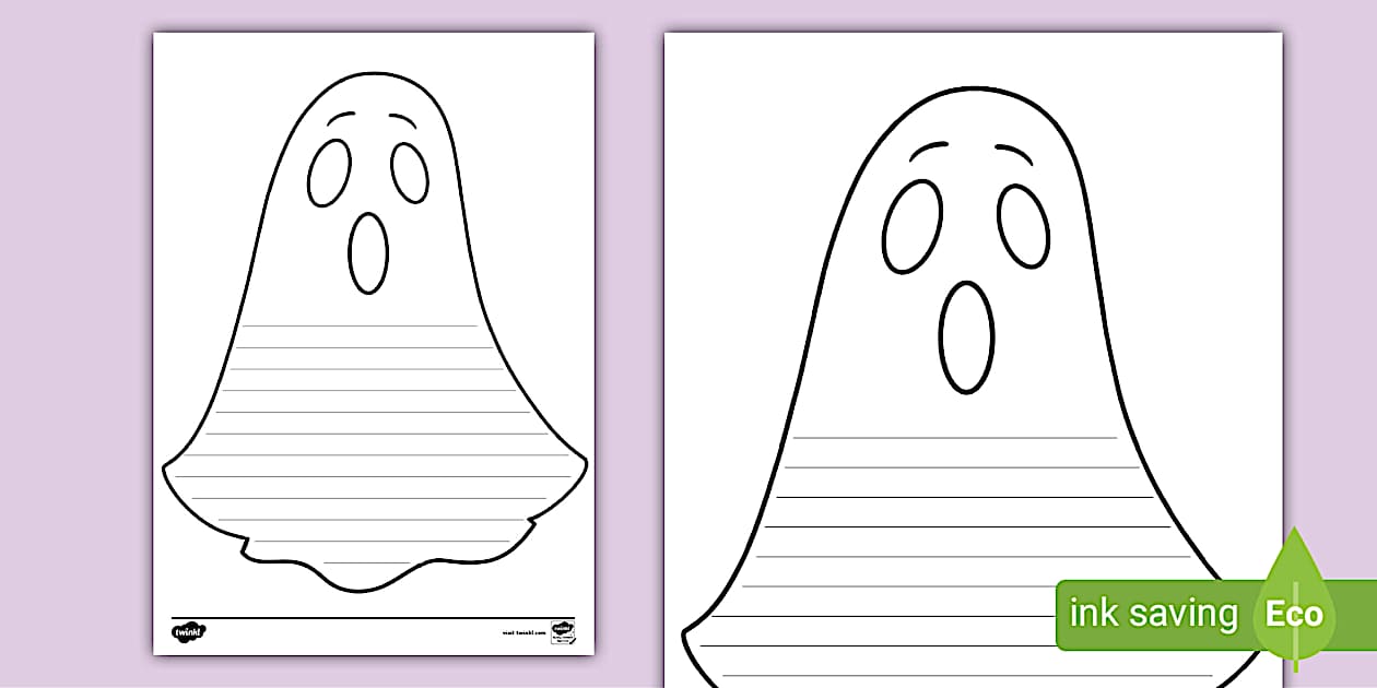 Ghost Writing Template