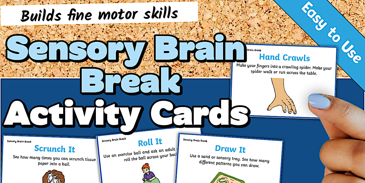 Sensory Brain Break Cards
