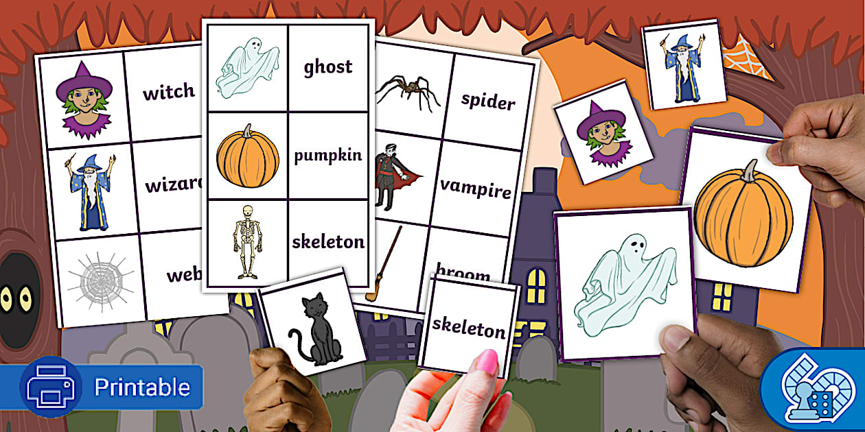 Halloween Snap Game - Twinkl - Primary Resources - Twinkl