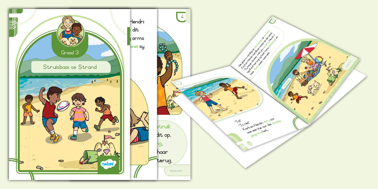 Graad 3 Klanke spr, skr, str e-boek (Teacher-Made) - Twinkl
