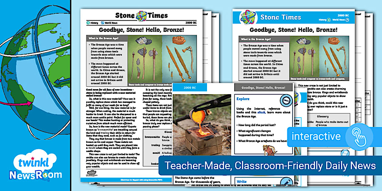 The Bronze Age Begins News | Twinkl Resources