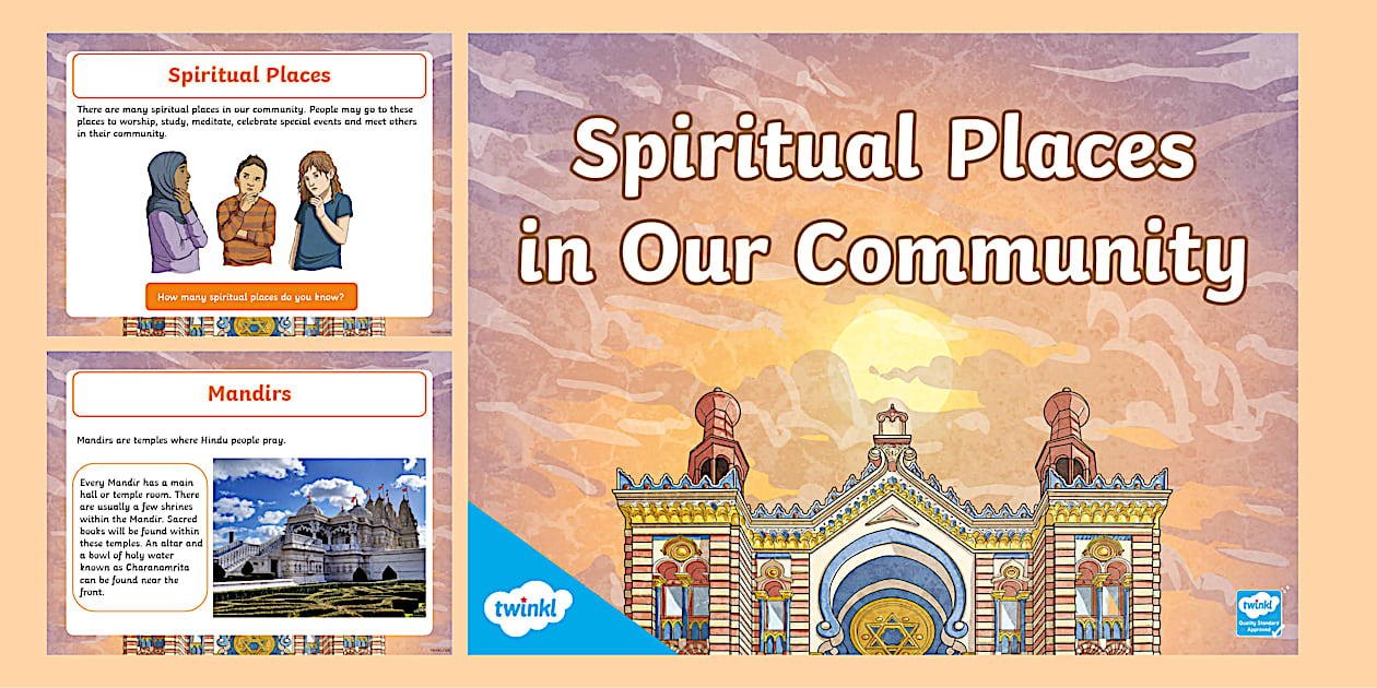 Spiritual Places in Our Community PowerPoint - Twinkl