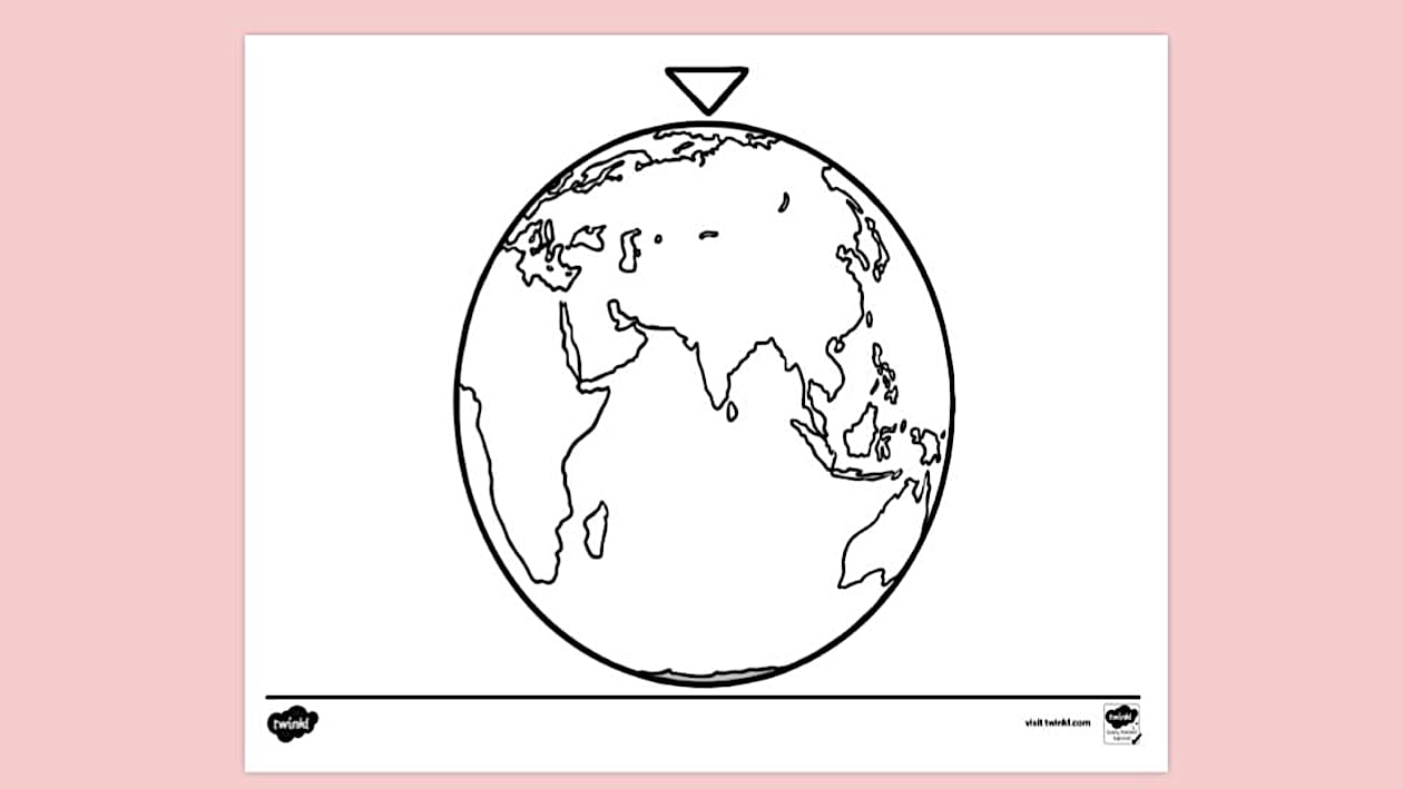 North Colouring | Colouring Sheets (teacher made) - Twinkl