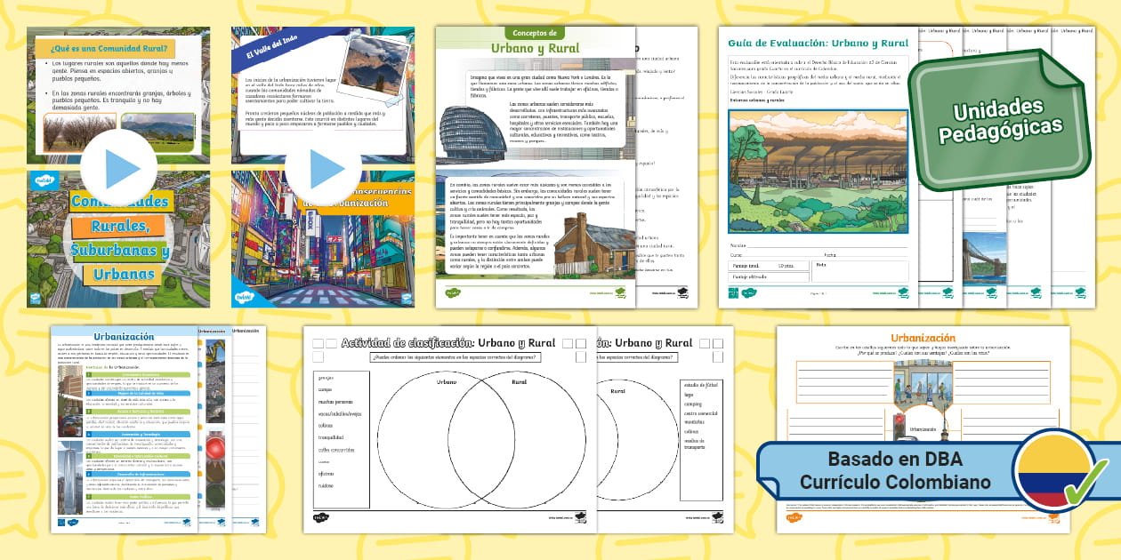 Unidad Pedagógica - DBA 2 - Sociales - Grado Cuarto Colombia