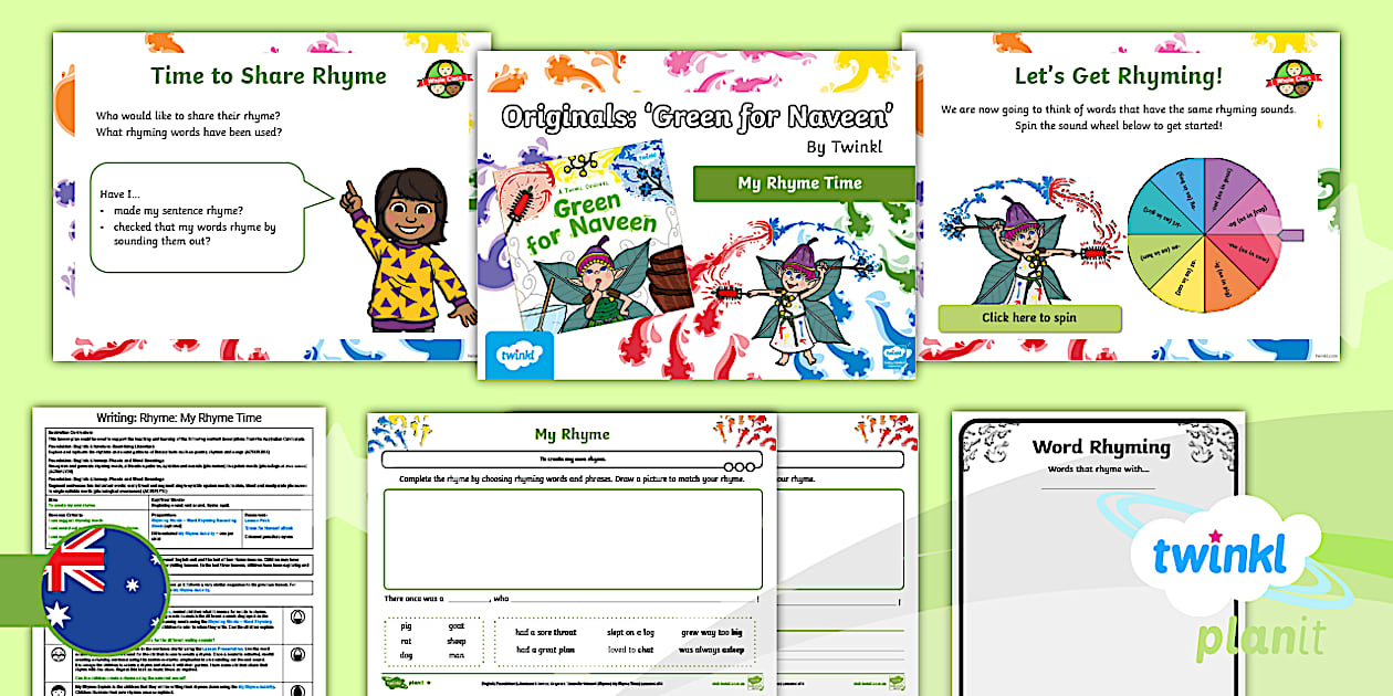 Foundation Originals: 'Green for Naveen' Rhyme Lesson 4