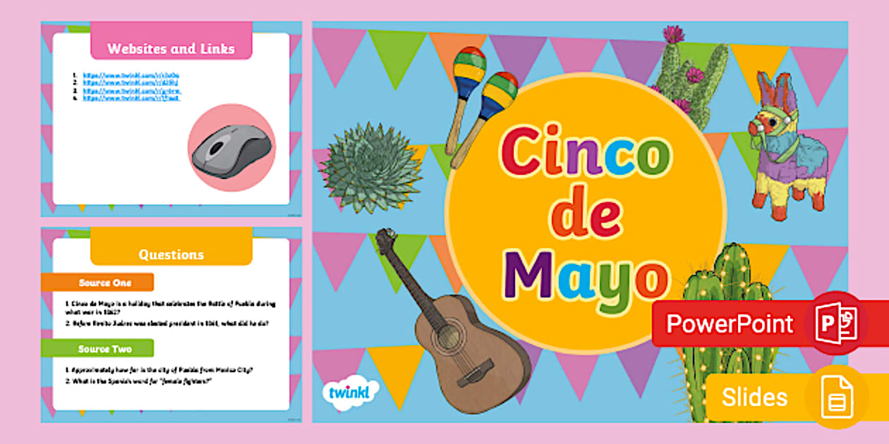 Cinco de Mayo Webquest | Educational Resources | Twinkl USA