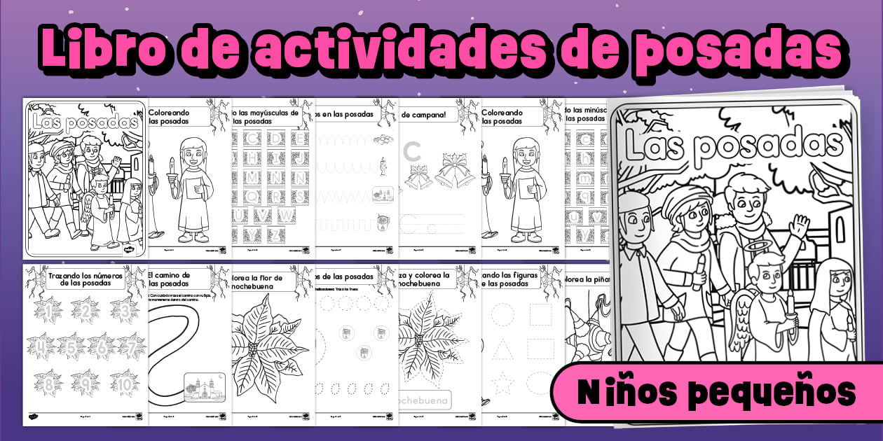 Libro de actividades de posadas