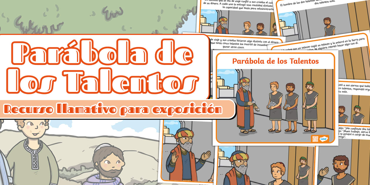 Tarjetas: Parábola de los talentos