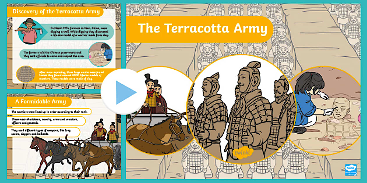 The Terracotta Army Information PowerPoint - Twinkl