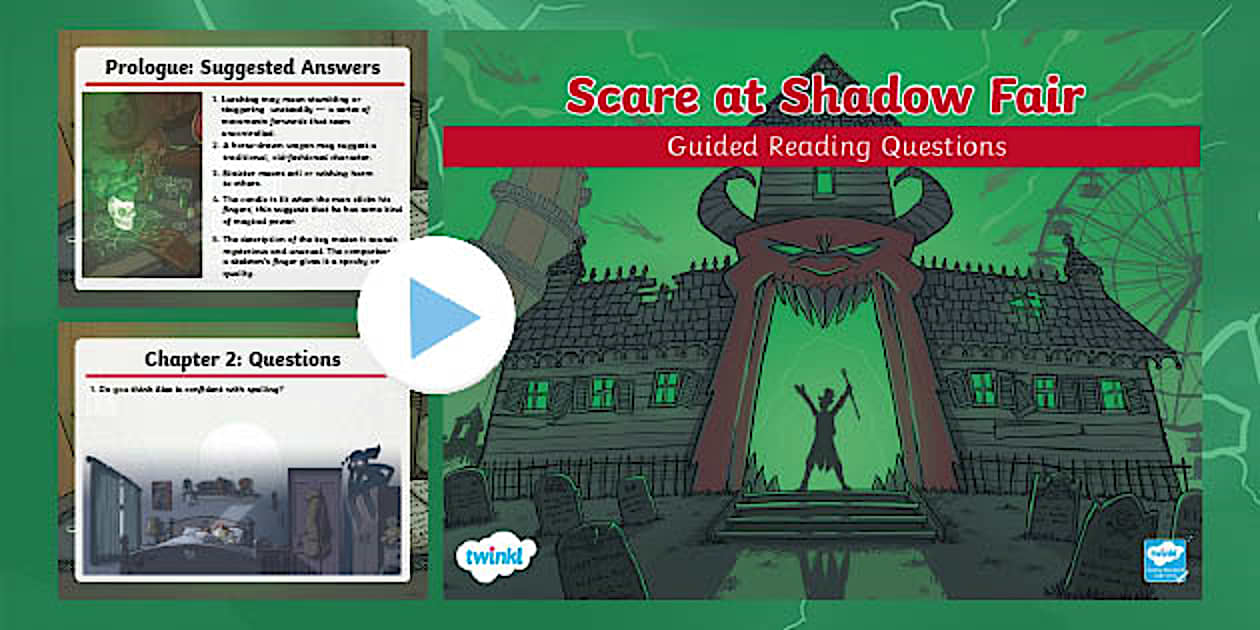 Guided Reading Questions for a KS2 Spooky Story | Twinkl
