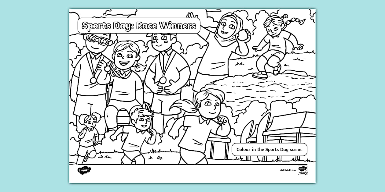 Sports Day: Race Winners (teacher made) - Twinkl