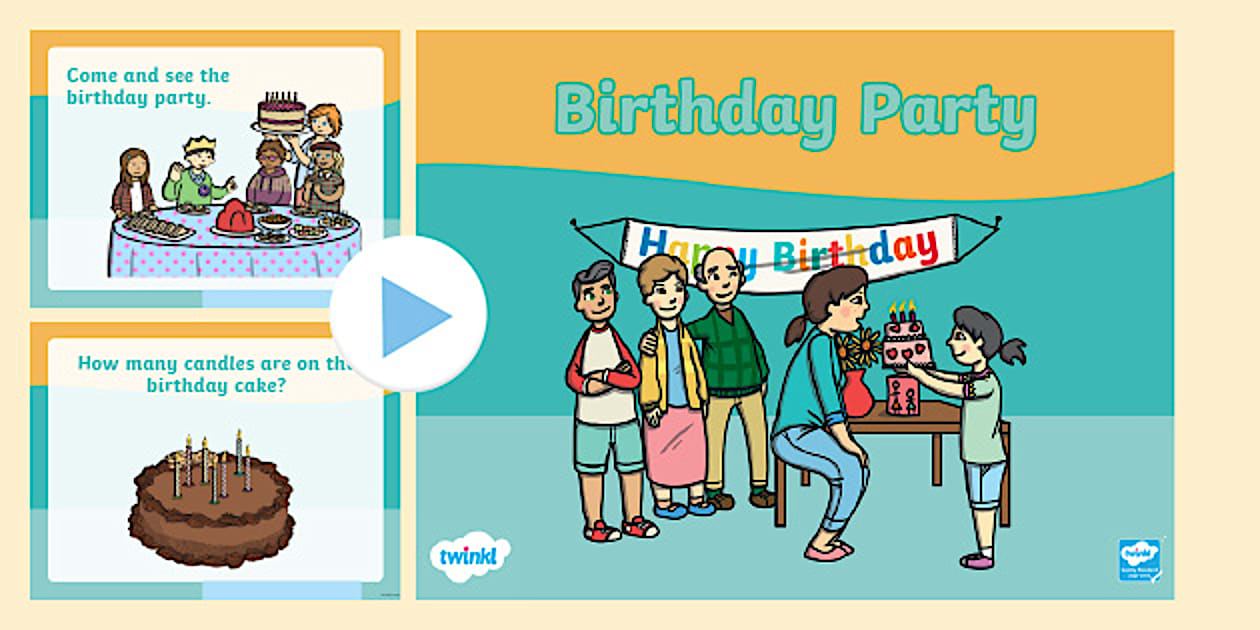 Happy Birthday PowerPoint (Teacher-Made) - Twinkl