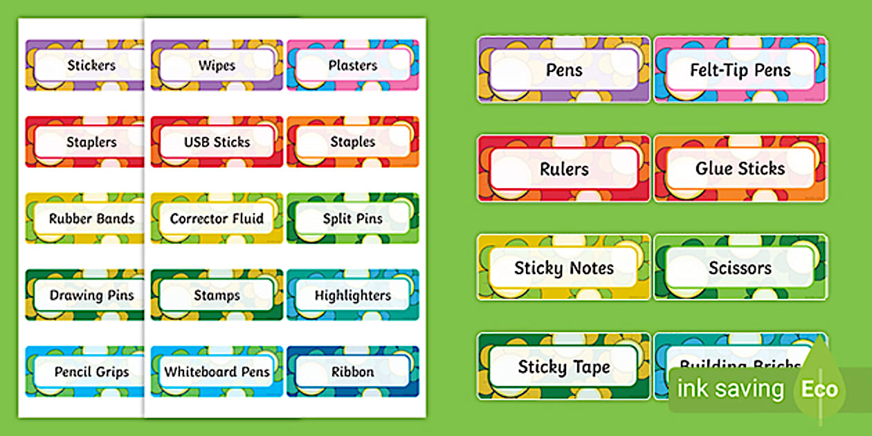 Cursive Growth Mindset Drawer Peg Labels (Lehrer gemacht)
