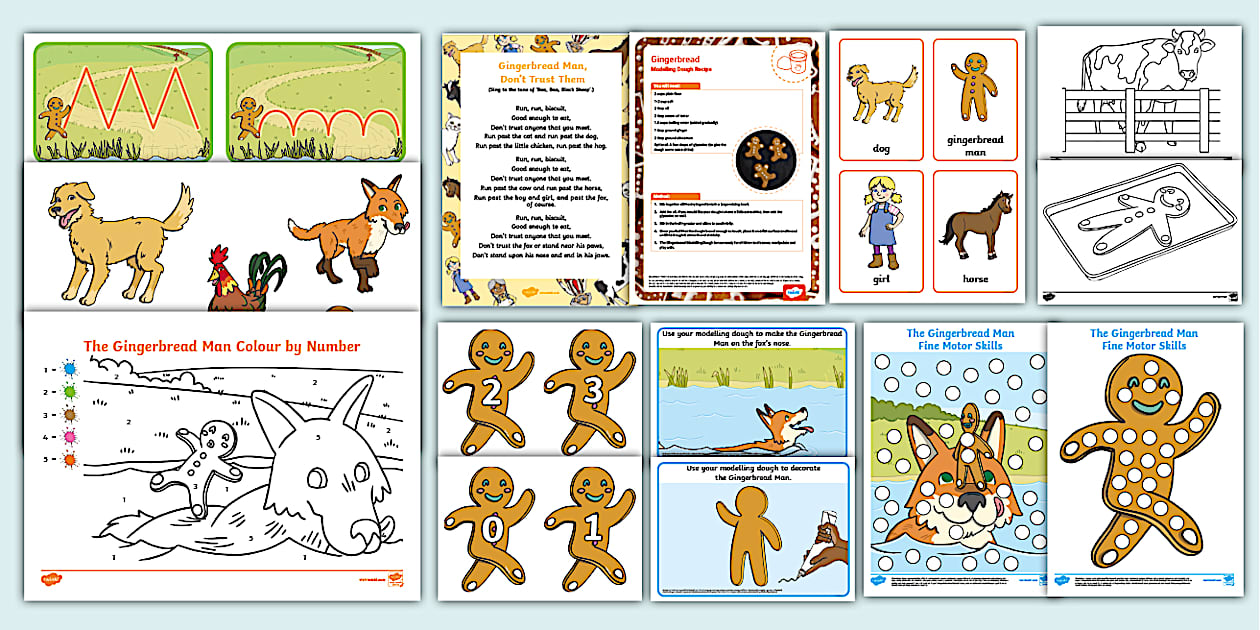 Childminder The Gingerbread Man EYFS Resource Pack - Twinkl