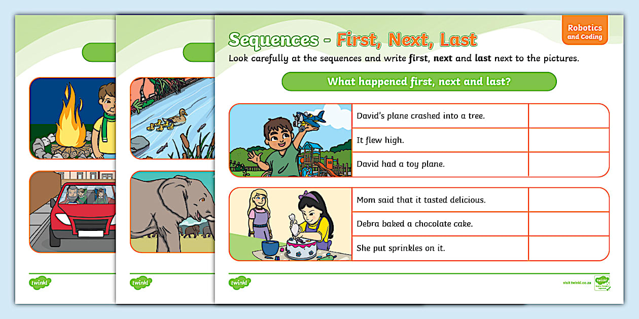 Robotics and Coding: Sequencing (Teacher-Made) - Twinkl