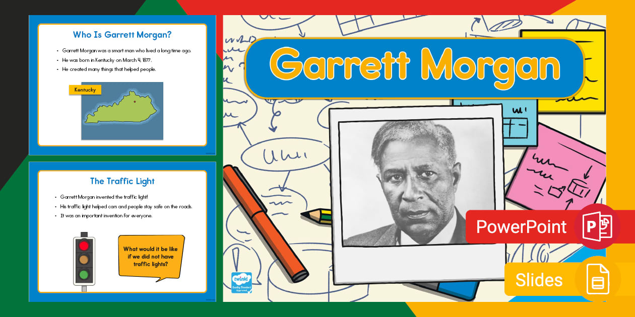 Garrett Morgan PowerPoint & Google Slides for K-2nd Grade
