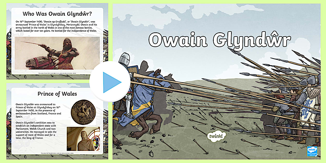 Owain Glyndŵr PowerPoint - Twinkl