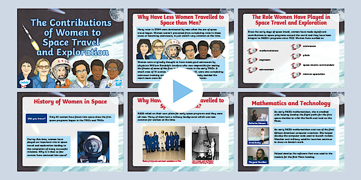 The Contributions of Women to Space Travel and Exploration