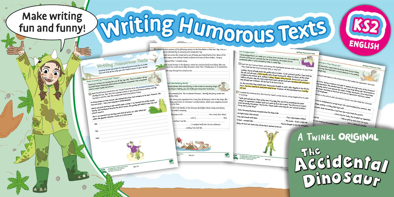 Humorous Texts Activity Sheet