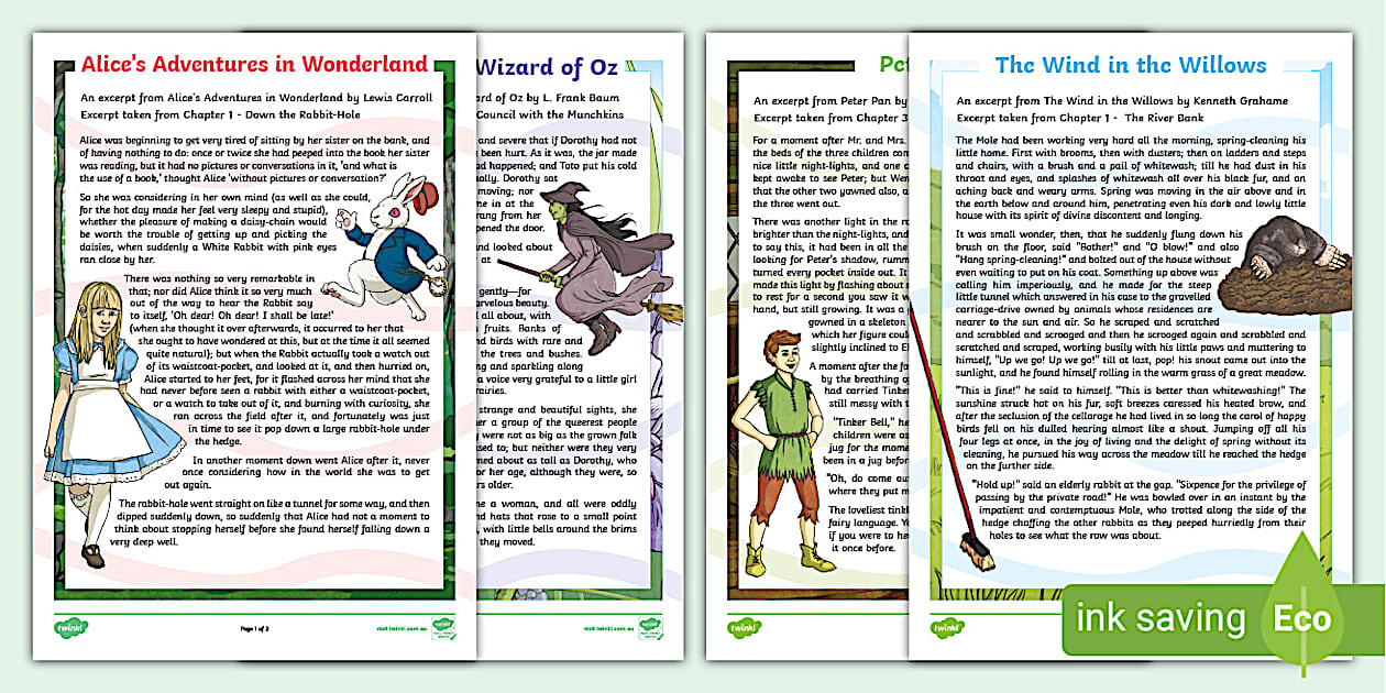 Extension Comprehension for Years 3-6 (Teacher-Made)