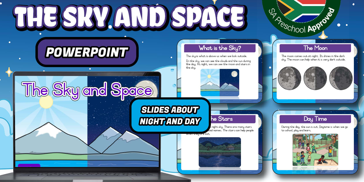 Preschool: The Sky and Space PowerPoint Presentation