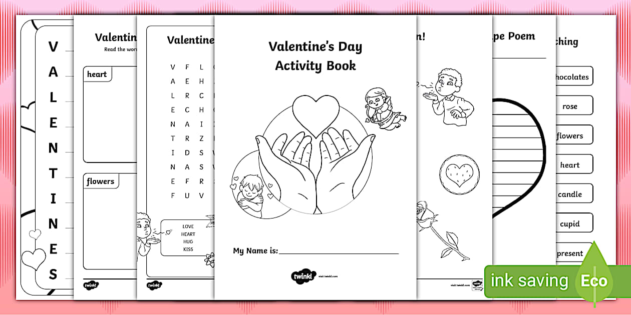 Valentine's Day Themed Activities (teacher made) - Twinkl