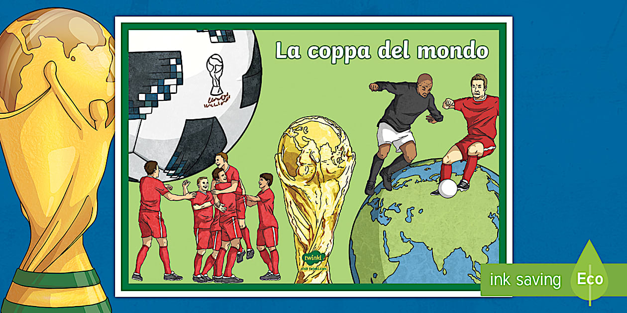 La coppa del mondo Poster (teacher made) - Twinkl
