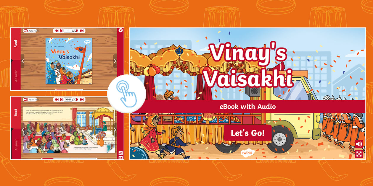 Vinay's Vaisakhi eBook with Audio (teacher made) - Twinkl
