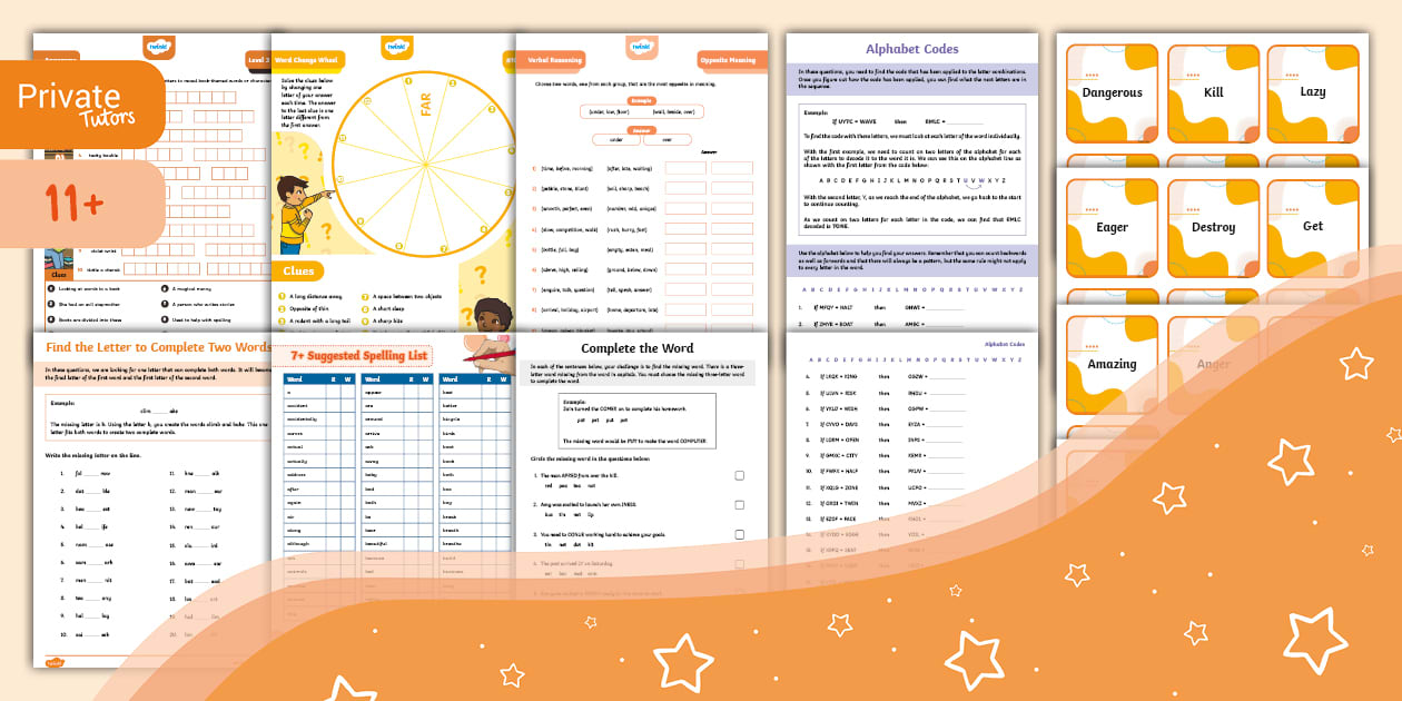 Introduction to 11+ Verbal Reasoning Pack