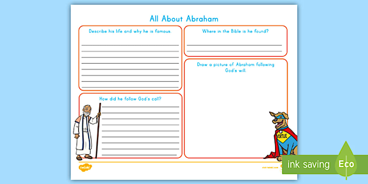 Old Testament Heroes All About Abraham | VBS | Twinkl USA